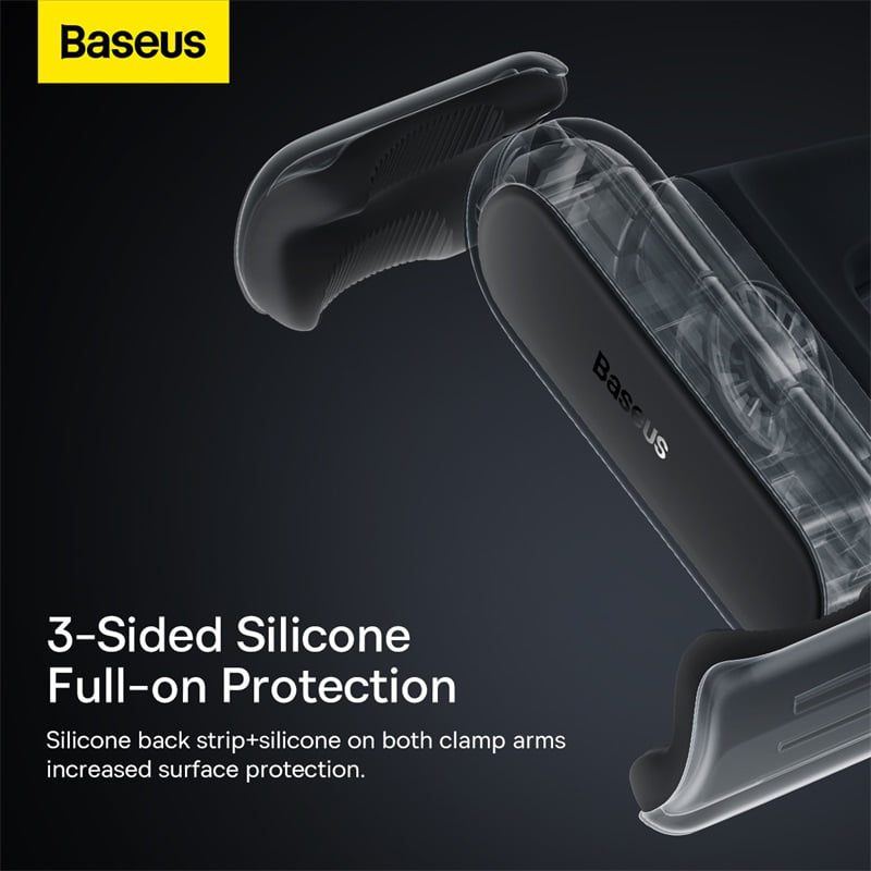 BASEUS Car Mobile Holder Steel Cannon 2 Air Outlet Car Mount Spring ...